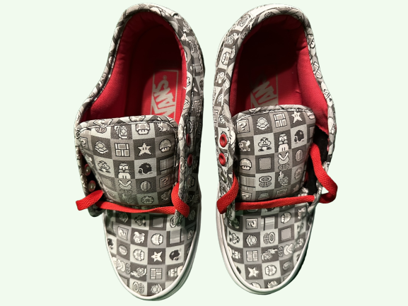 VANS x NINTENDO Check Shoes Chukka Low UltraCUSH 8-Bit NES - Men 6.5 ...
