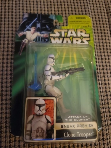 Hasbro Star Wars Clone Trooper Figure Attack Clones AOTC Sneak Preview ...