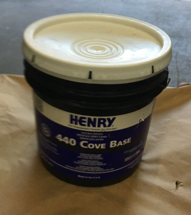 Henry 440 Cove Base Adhesive 4 GAL | eBay
