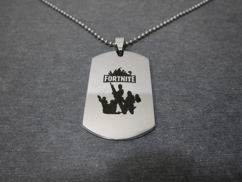 Fortnite Dog Tag Necklace Keychain - NEW - USA SHIPPING! | eBay