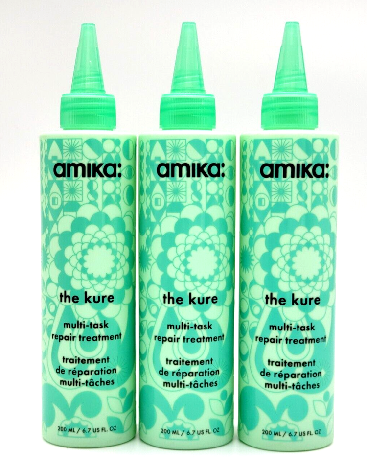 Amika The Kure Multi-Task Repair Treatment 6.7 oz - "Set of 3" | eBay