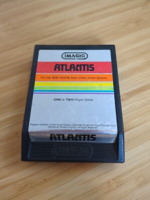 Atlantis Game (Atari 2600, 1983) By IMAGIC | 2600+ 7800+ Retron 77 | eBay