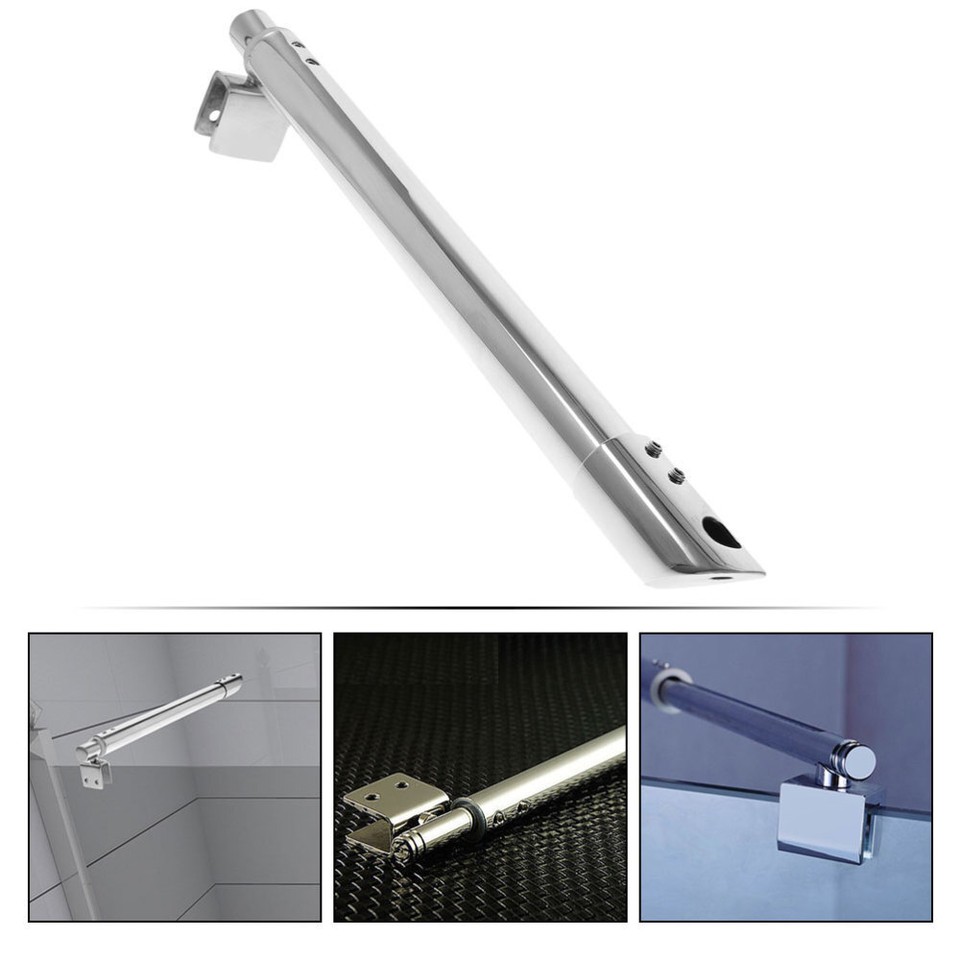 Stainless Steel Support Rod Shower Screen Rods Glass Door Hardware | eBay