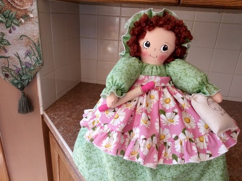 ~~~TOASTER COVER DOLL~~ fits a 2 slice toaster~~HANDMADE For YOU ...