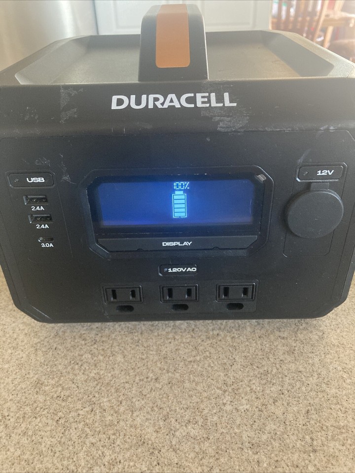 Duracell PowerBlock 500 Power Battery Generator DRPB500 *BARELY USED ...