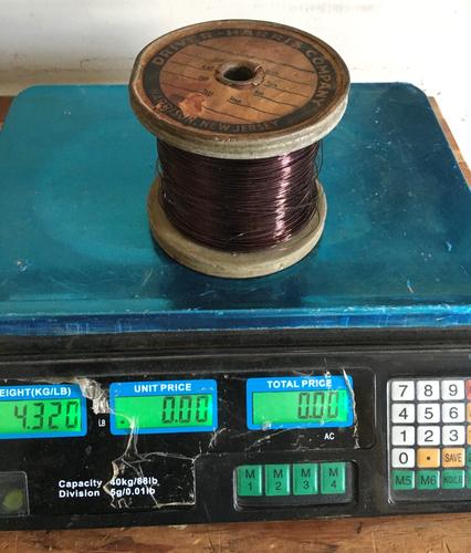 Driver Harris Co. Copper Magnet WIRE 4+ Pounds size unmarked | eBay