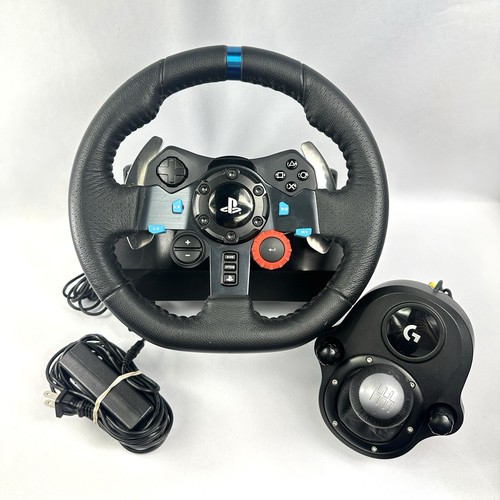 Logitech G29 Driving Force Racing Wheel and Shifter for PS5, PS4, PC ...