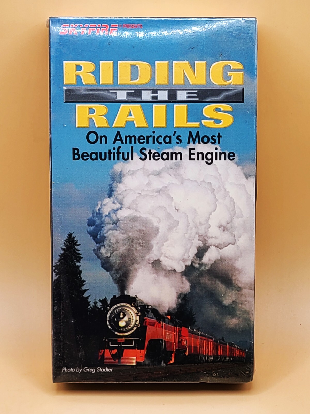 SEALED VHS Riding the Rails On America's Most Beautiful Steam Engine ...