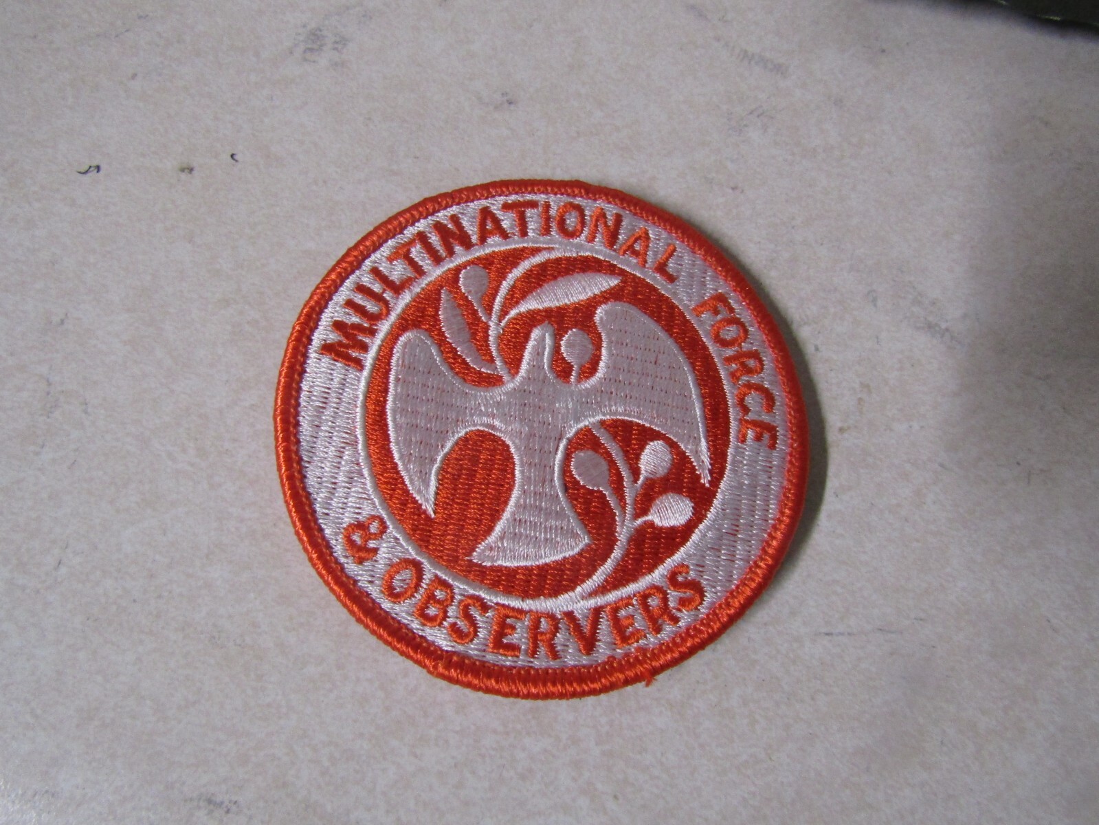 MILITARY PATCH HOOK LOOP MFO SINAI EGYPT MULTINATIONAL FORCES OBSERVERS ...