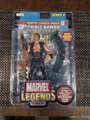 MARVEL/ Toy Biz Marvel Legends Series II "NAMOR" The Sub-Mariner Sealed ...