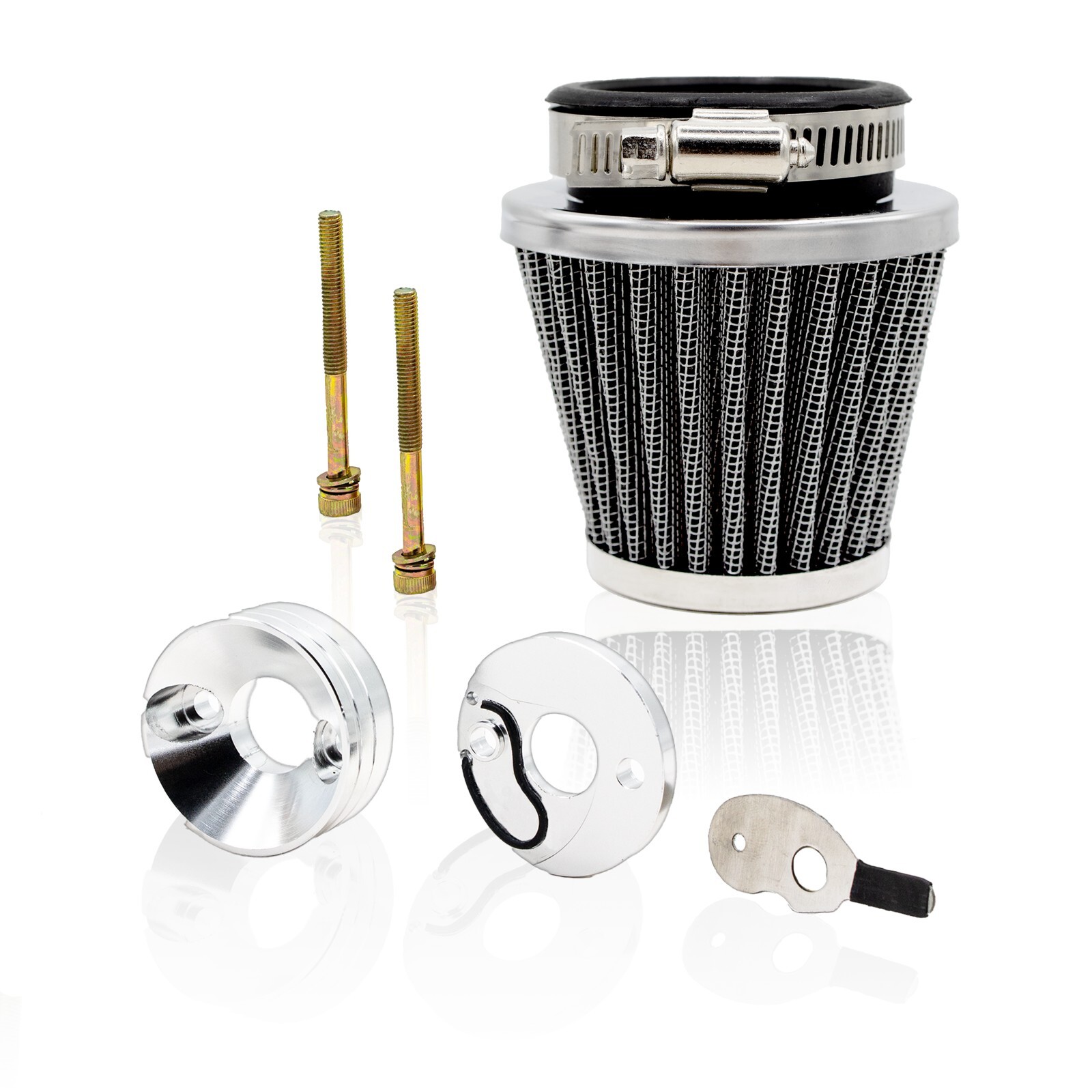 42MM 43MM 44MM AIR FILTER ADAPTER VELOCITY STACK 33CC-43CC 47CC 49CC ...