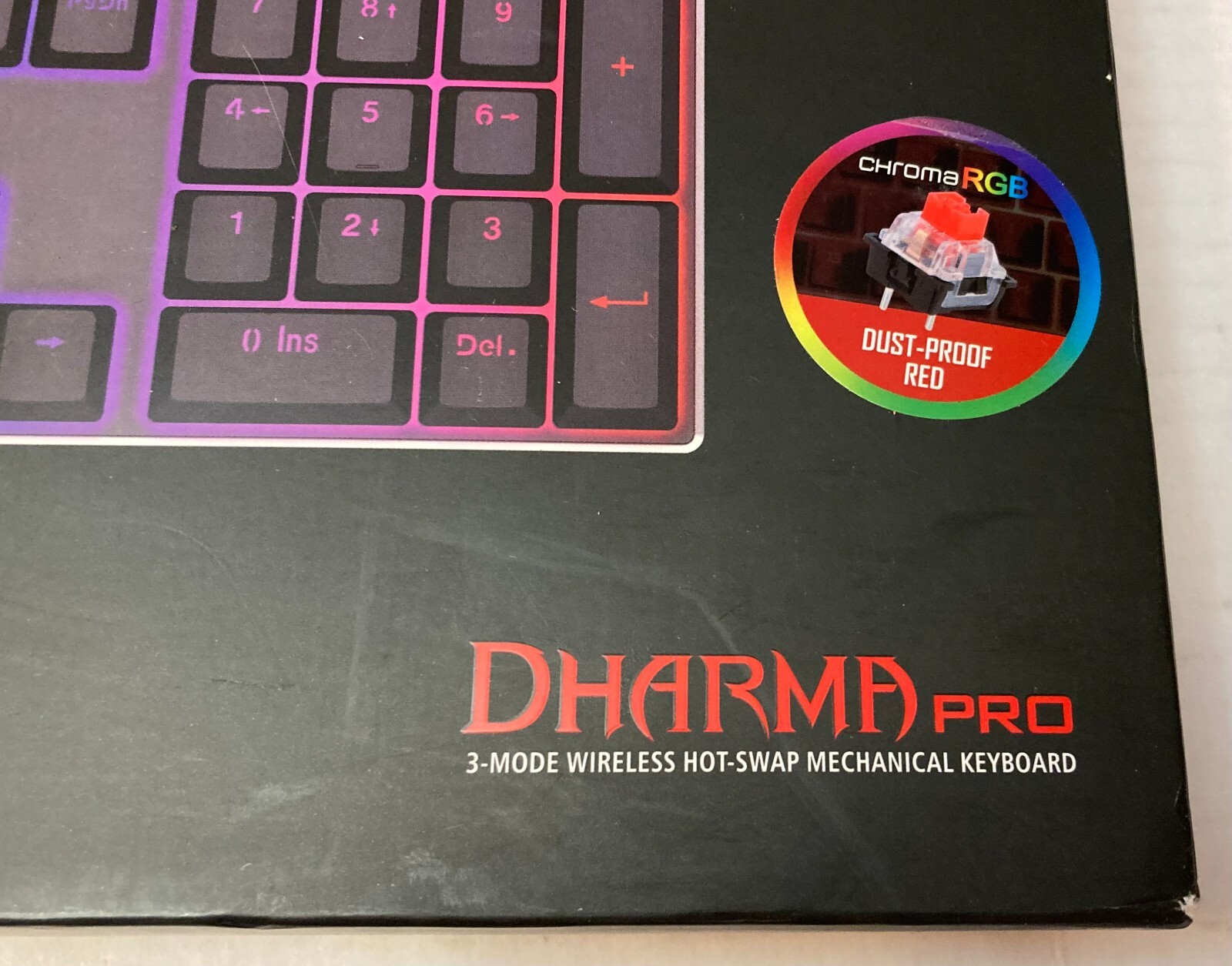 Redragon Dharma K556 PRO Mechanical Upgraded Wireless RGB Gaming ...