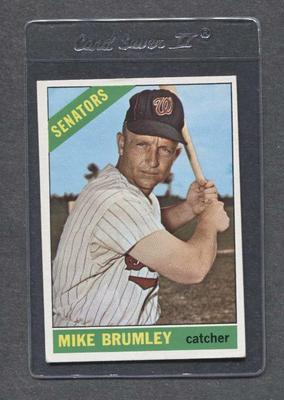 1966 Topps #29 Mike Brumley (Senators) Ex A1 | eBay