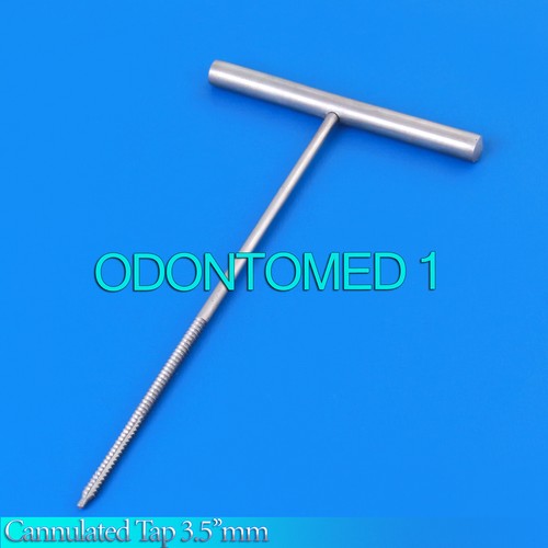 Set Of 2 T Handle Cannulated Tap 4.5''mm & 3.5' Surgical Orthopedic ...