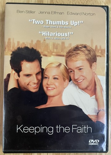 Keeping the Faith - Widescreen DVD -Ben Stiller -Edward Norton -Jenna ...