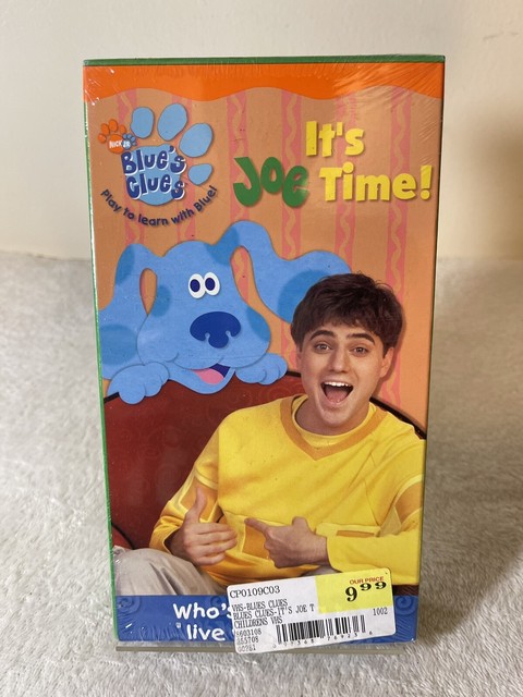 Blues Clues - Its Joe Time (VHS, 2002) for sale online | eBay