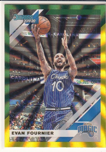 2019-20 Donruss Panini Basketball Evan Fournier Orlando Magic Holo Card ...