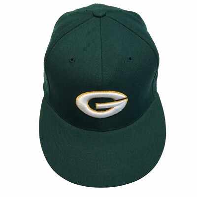 Green Bay Packers NFL Reebok On Field Vintage “G” 7 3/8 Fitted Cap Hat ...