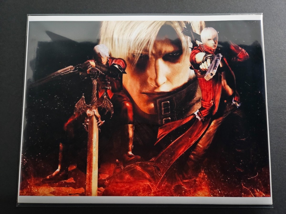 Devil May Cry 2 Sfondo Dante Dmc 2 Posters For Sale | Redbubble