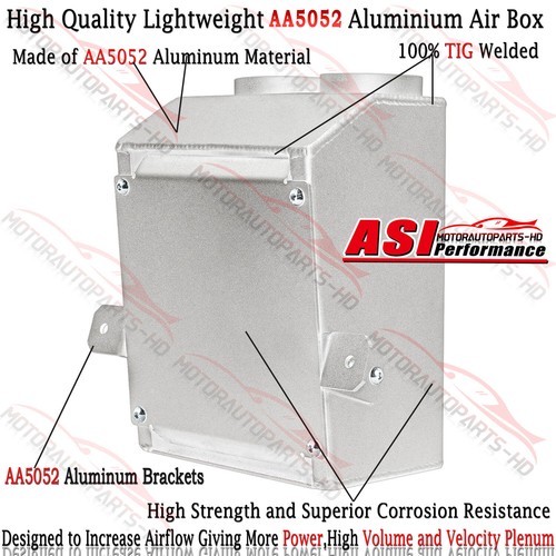 Aluminum Intake Air Box Airbox for ATV Yamaha Raptor 660 660R | eBay