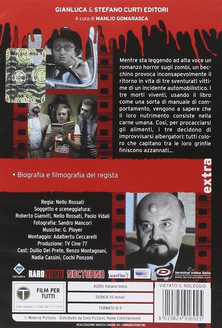 Io Zombo, Tu Zombi, Lei Zomba (DVD) nadia cassini anna mazzamauro | eBay