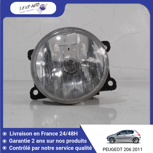 🇫🇷 PHARE ANTIBROUILLARD AVANT GAUCHE PEUGEOT 206+ 2009- ♻️ 9685425280 ...