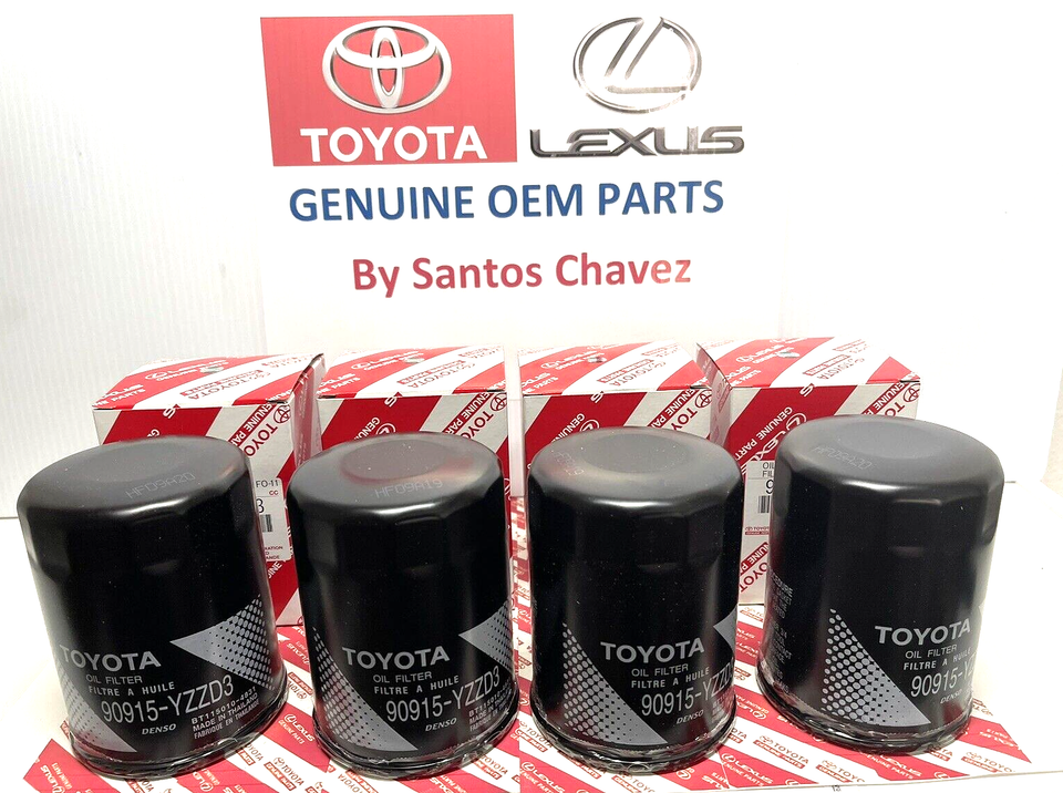 2005-2015 Toyota Tacoma Oil Filter (X4) GENUINE OEM PART | eBay