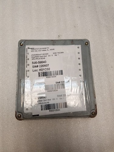 Engine ECM Electronic Control Module Right Hand Dash 2WD Fits 00 TACOMA ...