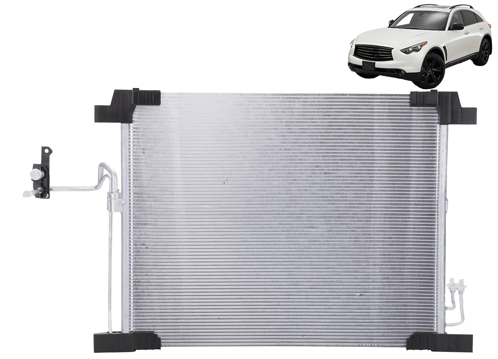 For INFINITI QX70 2014-2017 3.7L/5.0L A/C Condenser IN3030161 / 92110 ...