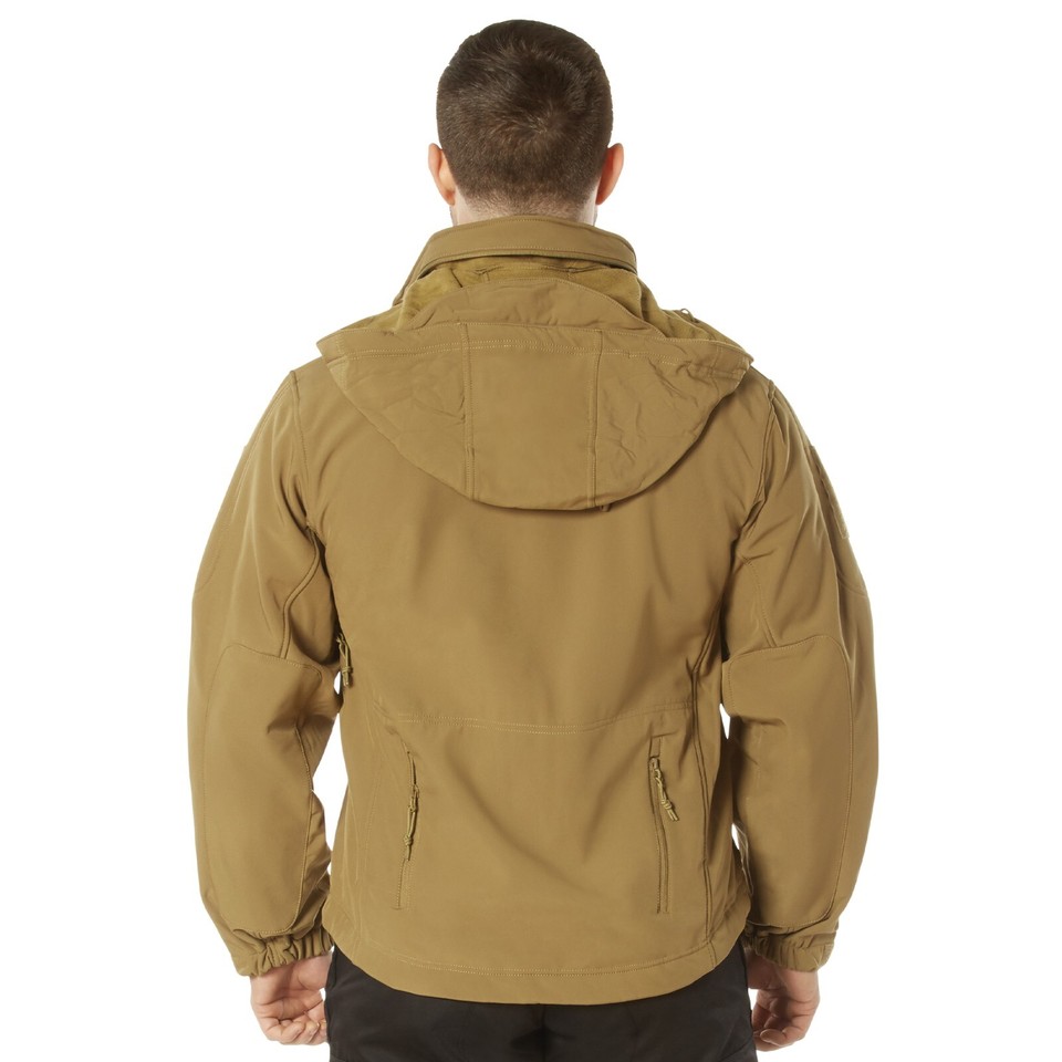 Special OPS Tactical Soft Shell Jacket w Waterproof Shell | eBay