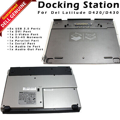 Dell Latitude D420 D430 Docking Station Media Base DVD-CD-RW PR09S ...