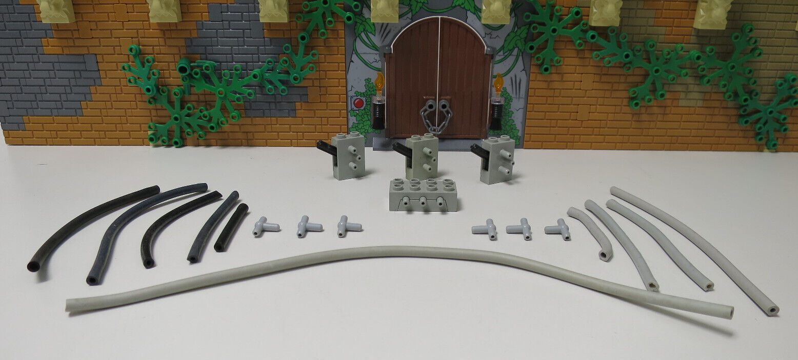 LEGO 2 X 4697 Pneumatic Tee With Reinforced Connection Medium Stone for ...