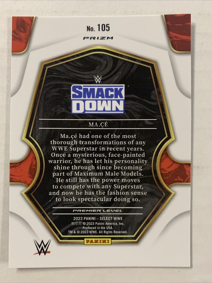 2023 Panini Select WWE Retail Premier Mace No. 105 | eBay