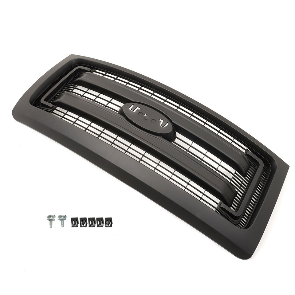 DL3Z-8200-CA Front Bumper Upper Grille For Ford F-150 2009-2014 Black ...