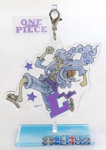 One Piece Monkey D. Luffy Gear 5 Acrylic Stand 2.8x3.7in Wobbly Figure ...