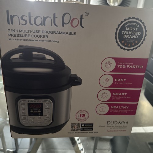Instant Pot DUO mini 3-Quart 7-in-1 Multi-Use Programmable Pressure ...