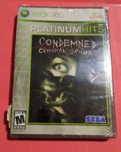 Xbox 360 Platinum Hits Condemned Criminal Origins Game | eBay