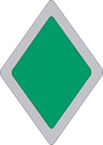 Voss Signs 264 Rb Gr Green Plastic Reflective Atv Trail Blazer Diamond ...