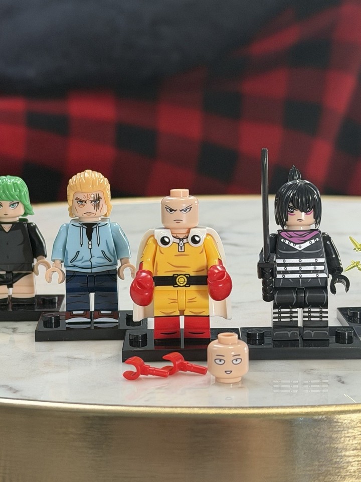 Lego One Punch Man Custom Printed Minifigure Lot Set Of 8 King | eBay