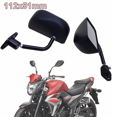 F3 Style Black ABS Racing side mirror GTO CP9A CN9A CT9A EVOLUTION ...