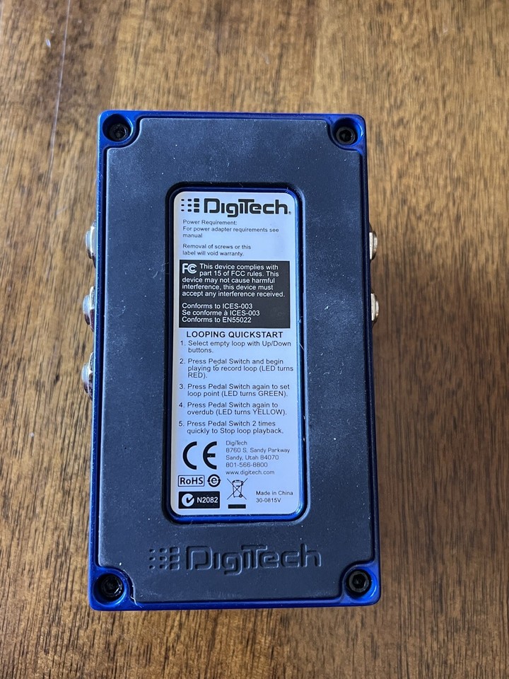 DigiTech JamMan Solo XT Looper Guitar Effect Pedal for parts ...