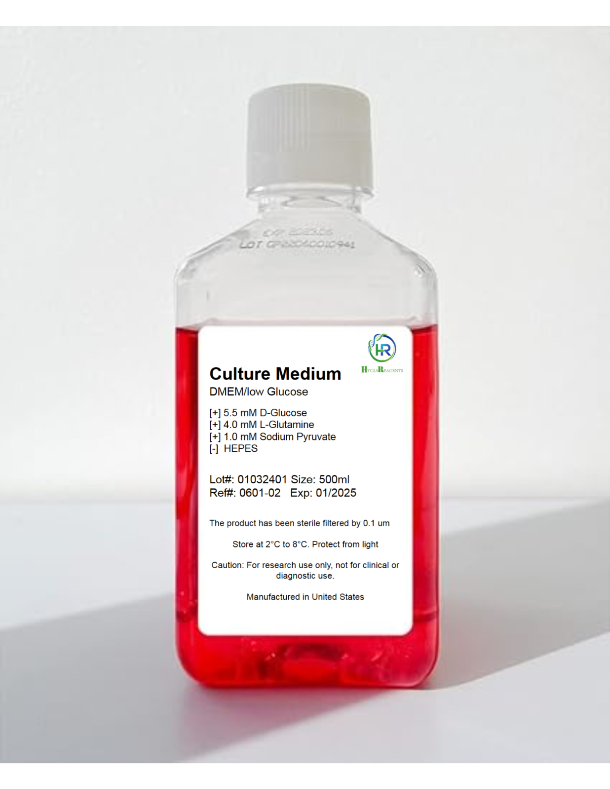 DMEM Cell Culture Medium / Low Glucose | eBay