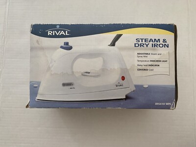 RIVAL Steam and Dry Iron IR5410 WN | eBay