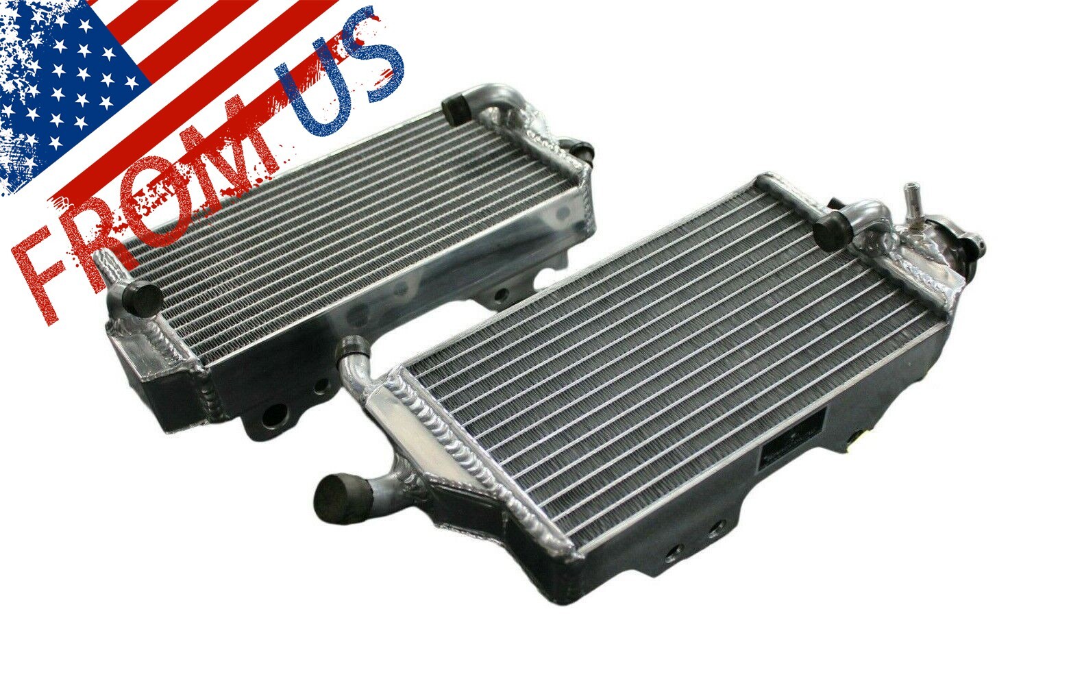 Aluminum Radiator For 2-Stroke Honda CR250 2000-2001 CR250R CR 250 R | eBay