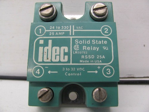 IDEC SOLID STATE RELAY LR59793 24-330VAC 25A USED | eBay