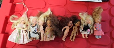 8 Minature Dolls - Madame Alexander - Barbie - Mattel - Toy Industries ...