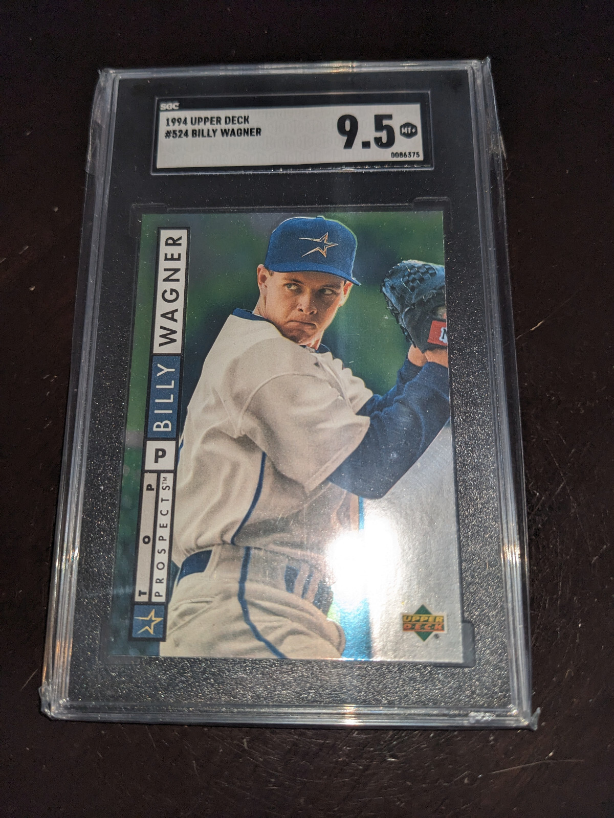 1994 UPPER DECK BILLY WAGNER ROOKIE CARD GRADED SGC 9.5 MINT+ | eBay