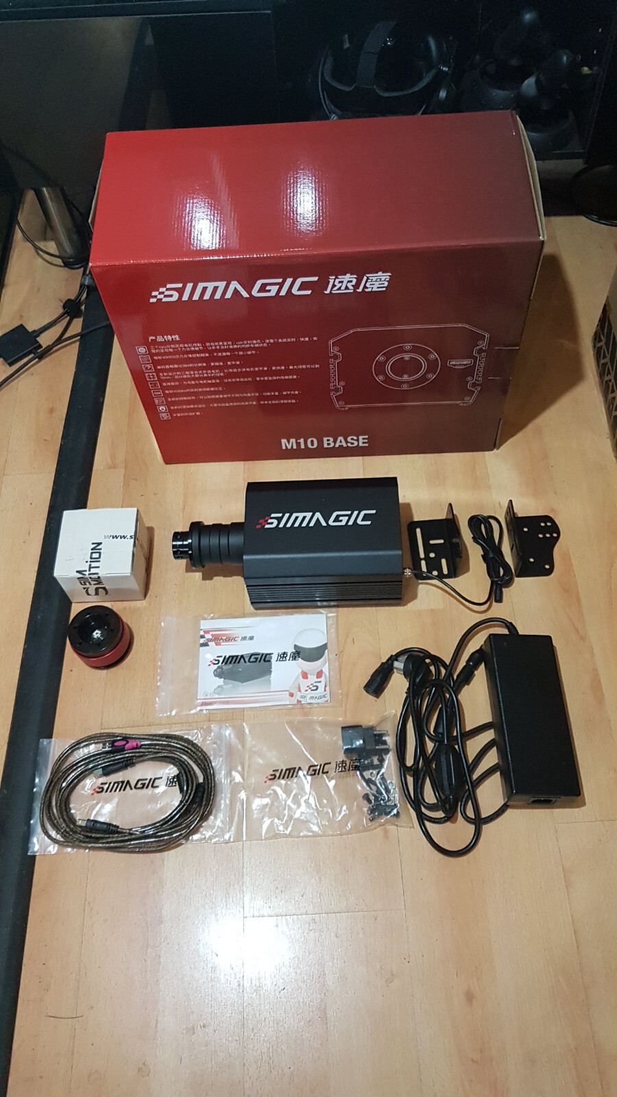 M10 Simagic Direct Drive Wheel Base with Quick Release