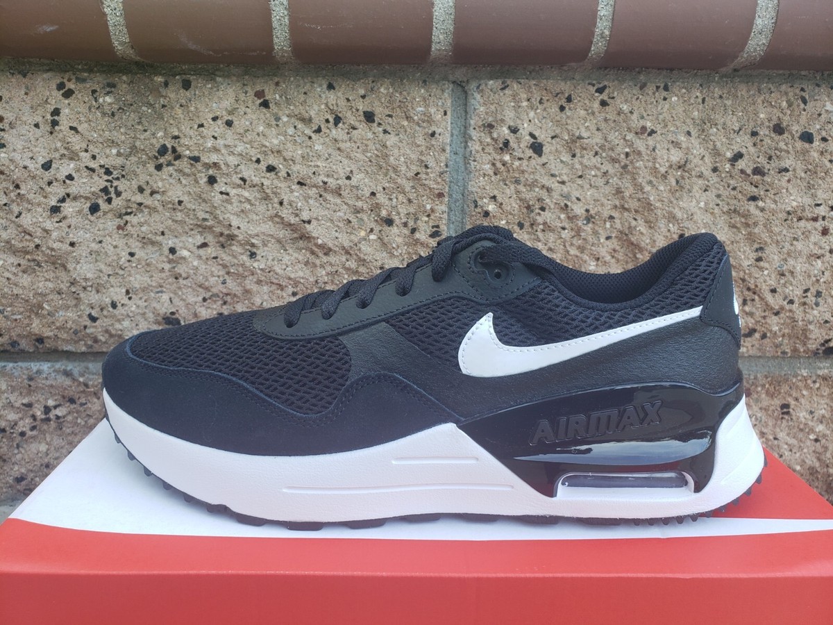 Nike air Max SYSTM Shoes Black White Wolf Grey DM9537-001 Men's