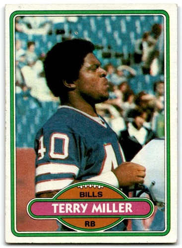 1980 Topps Terry Miller Buffalo Bills #243 | eBay